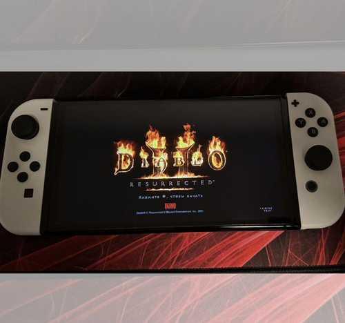 Nintendo Switch Oled прошитая   аксессуары