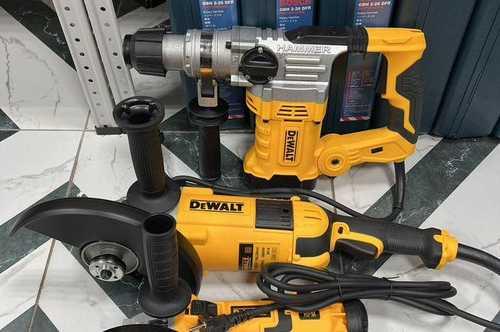 Набор болгарка(125,230), перфоратор dewalt