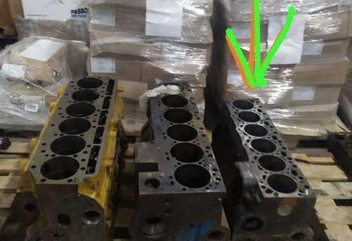 Блок цилиндров на двс Komatsu 107e1