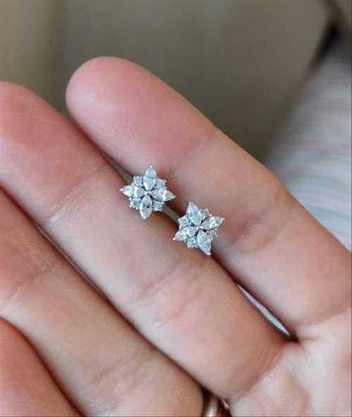 Серебряные серьги