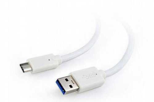 Кабель USB Cablexpert CCP-USB3-amcm-1M-W USB3.0 AM
