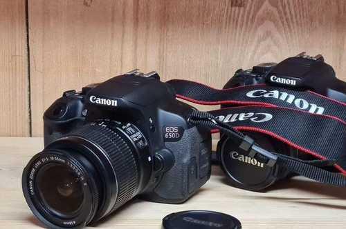 Фотоаппараты Canon 650D и 1100D
