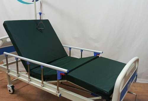 Комфортная медицинская кровать 2-функции