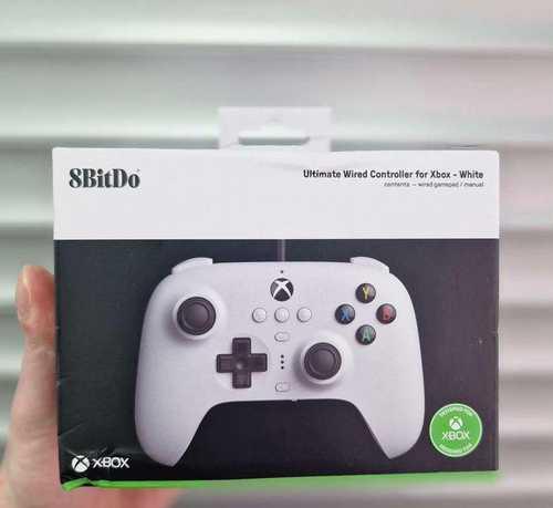 Проводной контроллер 8BitDo Xbox Ultimate White