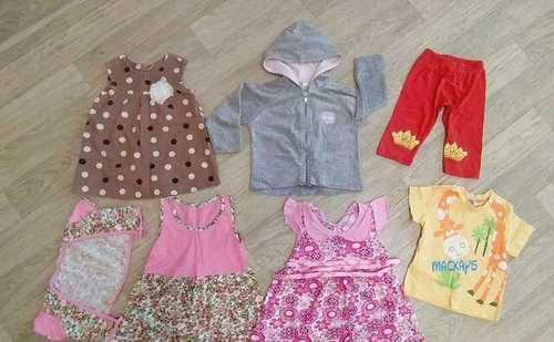 Детские вещи одежда пакетом 74-80