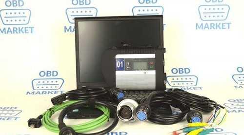 Автосканер Mercedes star diagnosis c4 + ноутбук