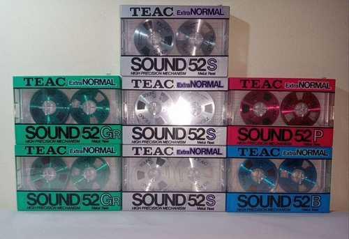 Аудиокассеты новые Teac Sound 52 S B P Gr