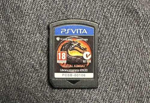 Картридж с игрой Mortal Kombat для PS Vita