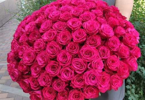 Роза Эквадор, высокие розы, букет роз