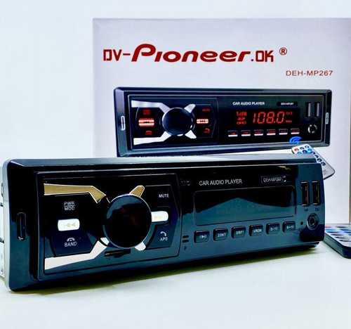 Магнитола pioneer 1din с bluetooth