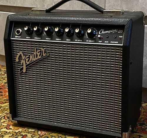Комбоусилитель fender champion 20