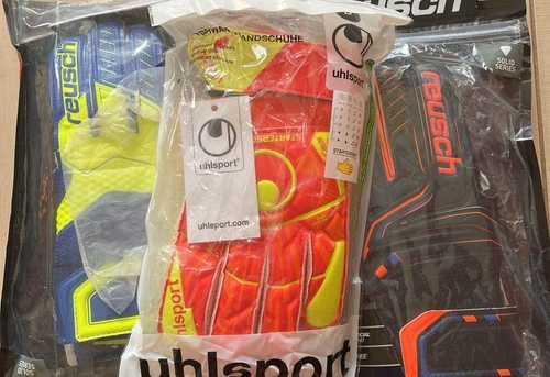 Вратарские перчатки reusch и uhlsport junior 6