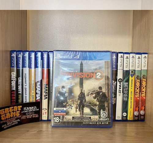 Игры PS4: Tom Clancy’s The Division 2