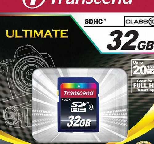 TS32gsdhc10 - Карта памяти Transcend SecureDigital