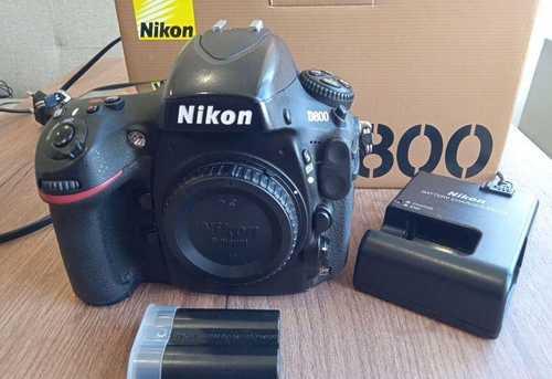 Зеркальный фотоаппарат Nikon d800