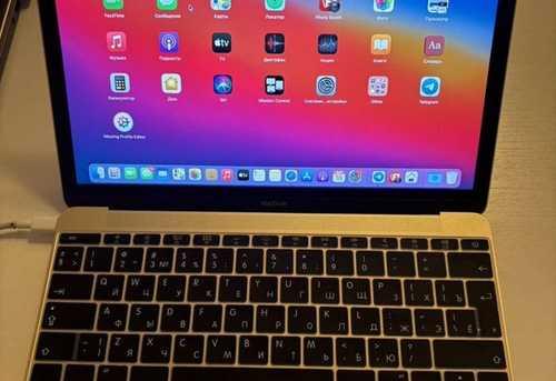 MacBook 12 (2015), 256 ГБ, Core M, 1.1 ГГц, RAM 4 ГБ, Intel HD Graphics 5300