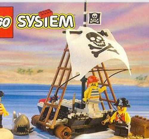 Lego Pirates 6261 Raft Raiders