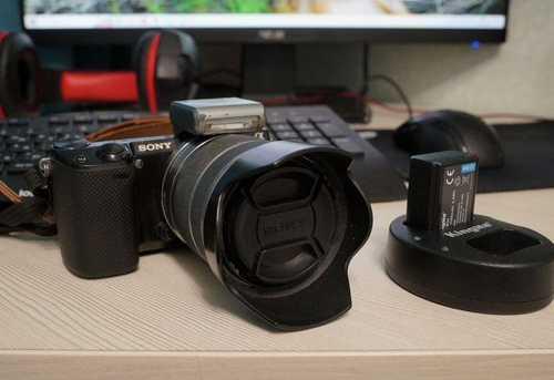 Фотоаппарат Sony NEX 5R Kit 18-55