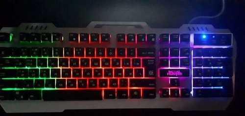 Игровая клавиатура и мышь с подсветкой