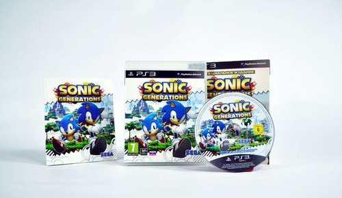 Sonic Generations Специальное Издание для PS3