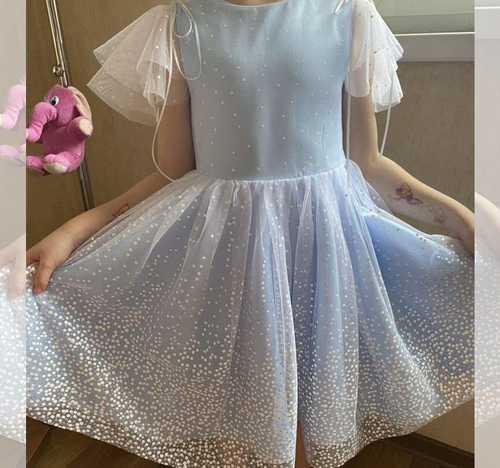 Нарядное платье для девочки размер 104