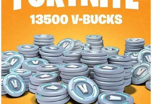 Продам 13500 V-bucks для Fortnite