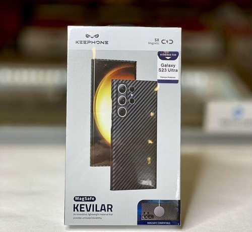 Kevlar MagSafe Keephone для Samsung S23 Ultra