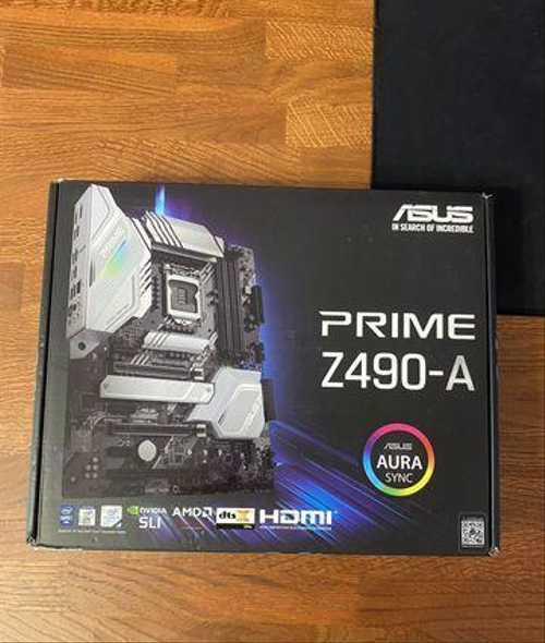 Материнская плата asus prime z490-A