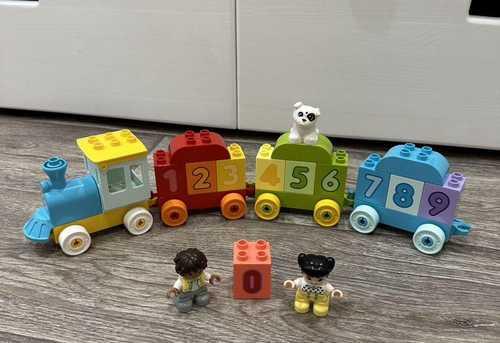 Lego duplo поезд 10954 отличное состояние