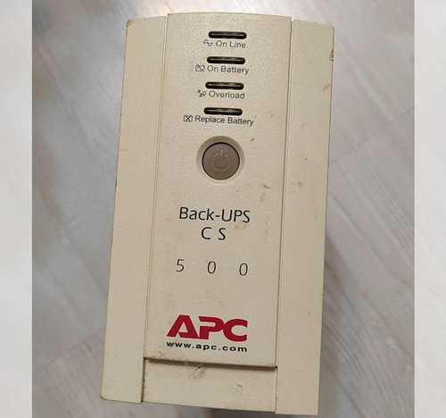 APC BK500-RS Back-UPS CS 500VA ибп