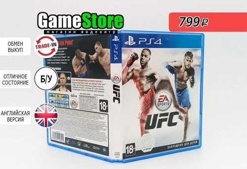 UFC EA sportsанглийская версия PS4 б/у