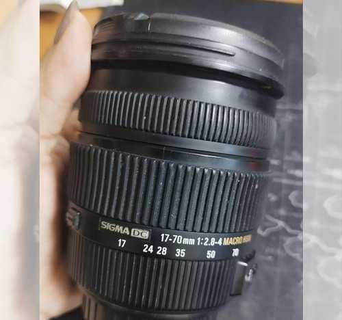 Объектив sigma 17-70 для canon