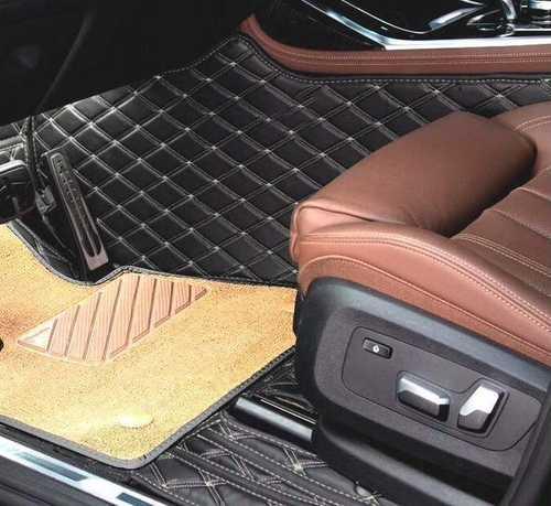 3D Коврики BMW Салон Багажник из Экокожи