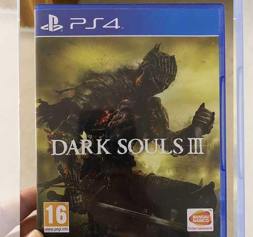 Dark souls 3 ps4 диск