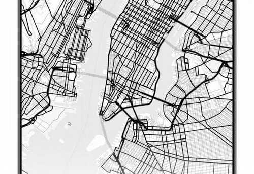 Чёрно белый постеры. NY, London, Tokyo. Минимализм