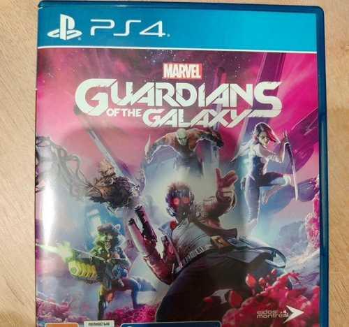 Диск Guardians of the Galaxy ps4