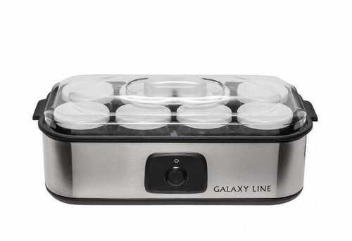 Йогуртница Galaxy line GL2697, серебристый, черный