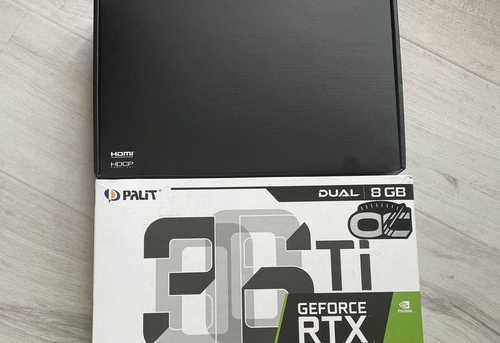 Видеокарта rtx 3060ti palit dial OC 8gb