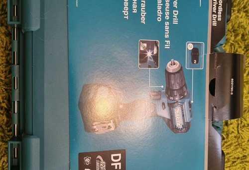 Аккумуляторный шуруповерт makita DF333dwye