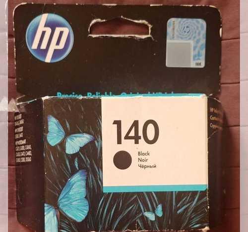 Картридж HP 140 black