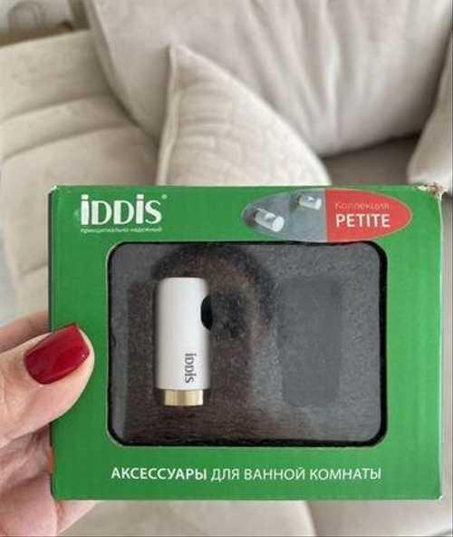 Крючок iddis Petite PET2SY1i41 белый матовый с жел