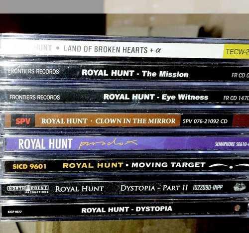 Музыкальные cd диски Royal Hunt