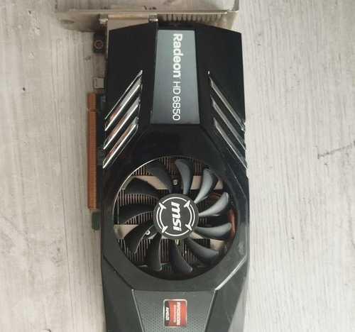 Видеокарта Radeon HD6850 2gb