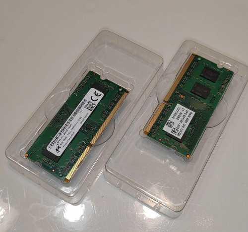 Оперативная память DDR3L 8Гб so-dimm 4Гбх2