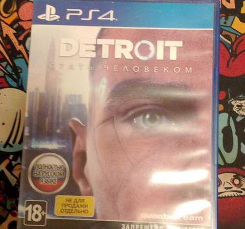 Detroit Become Human диск для ps4 ps5