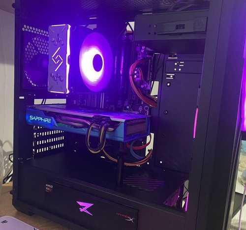 Игровой компьютер б/у RX 590 FX 8350