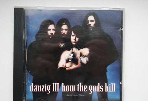 Компакт-диск Danzig - III How The Gods Kill 1992 г