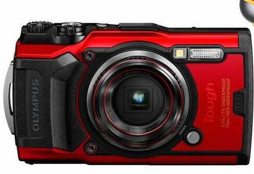 Фотоаппарат Olympus Tough TG-6 Red