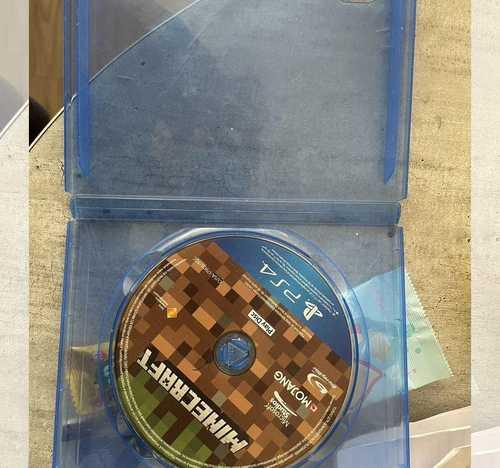 Minecraft ps4 диск