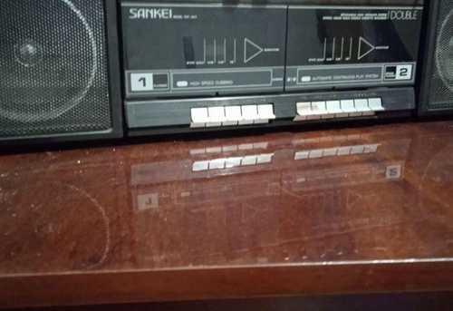 2-х кассетный магнитофон Япония из СССР